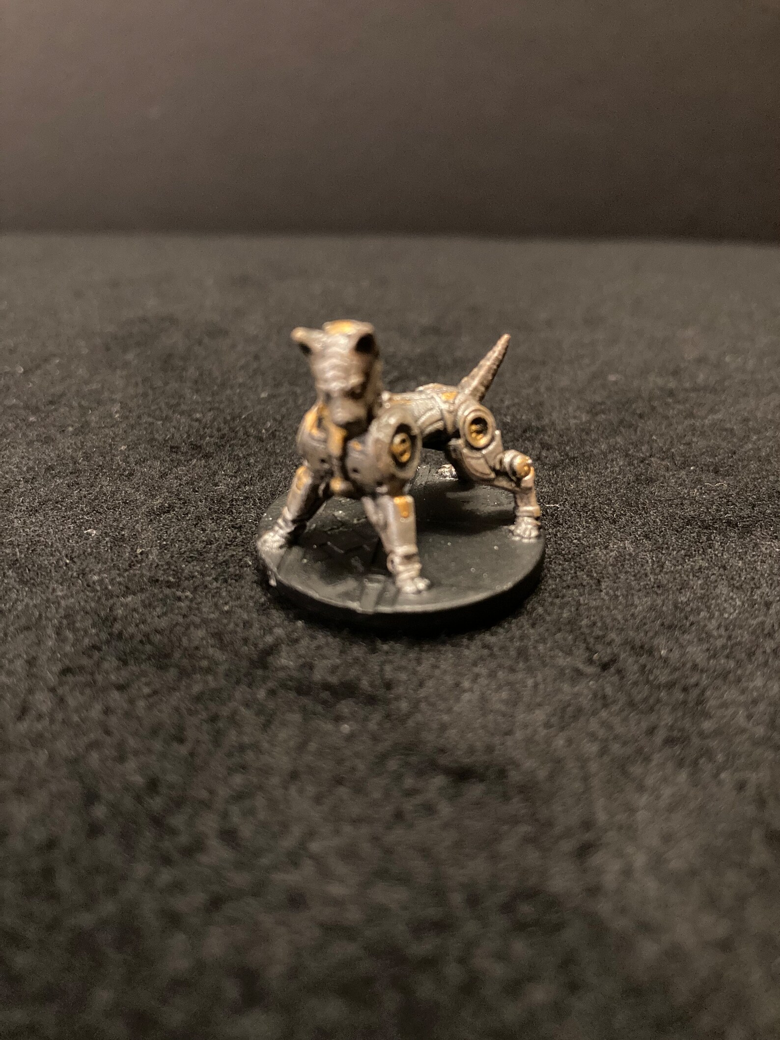 Robot Dog by EC3D / Painted 28mm Miniature for Dungeons and - Etsy