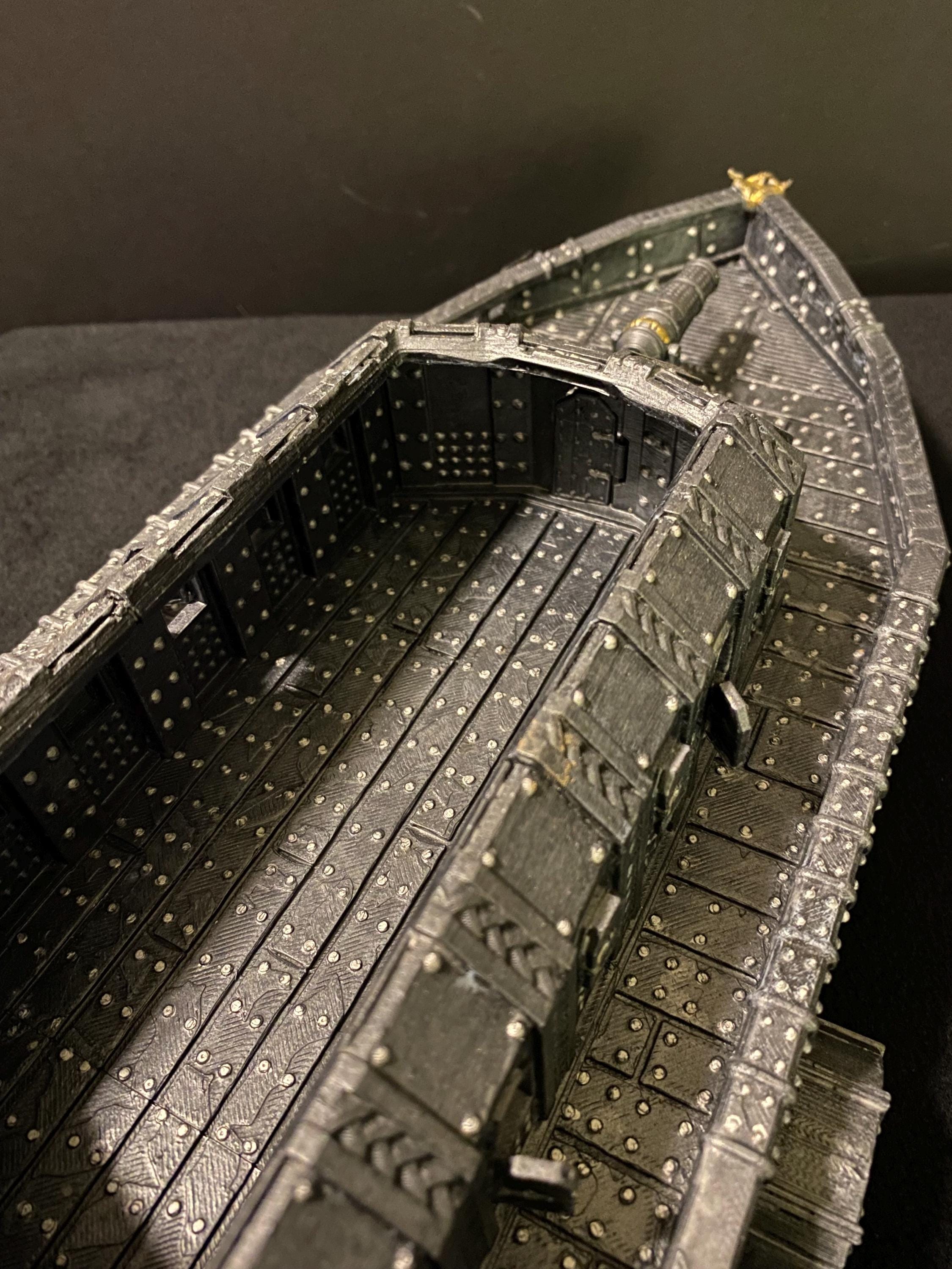 Steam Ironclad by Printable Scenery / Painted 28mm Miniature Scatter ...