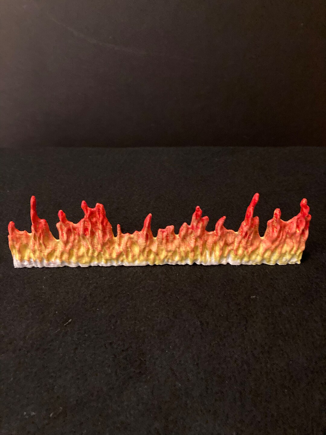 Wall of Fire Spell Effect / Painted 28mm Miniature Scatter for Dungeons ...