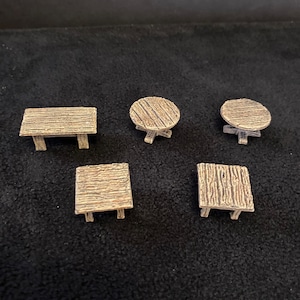 Tavern Bar Furniture Set by 3degos / Painted 28mm Miniature Scatter ...