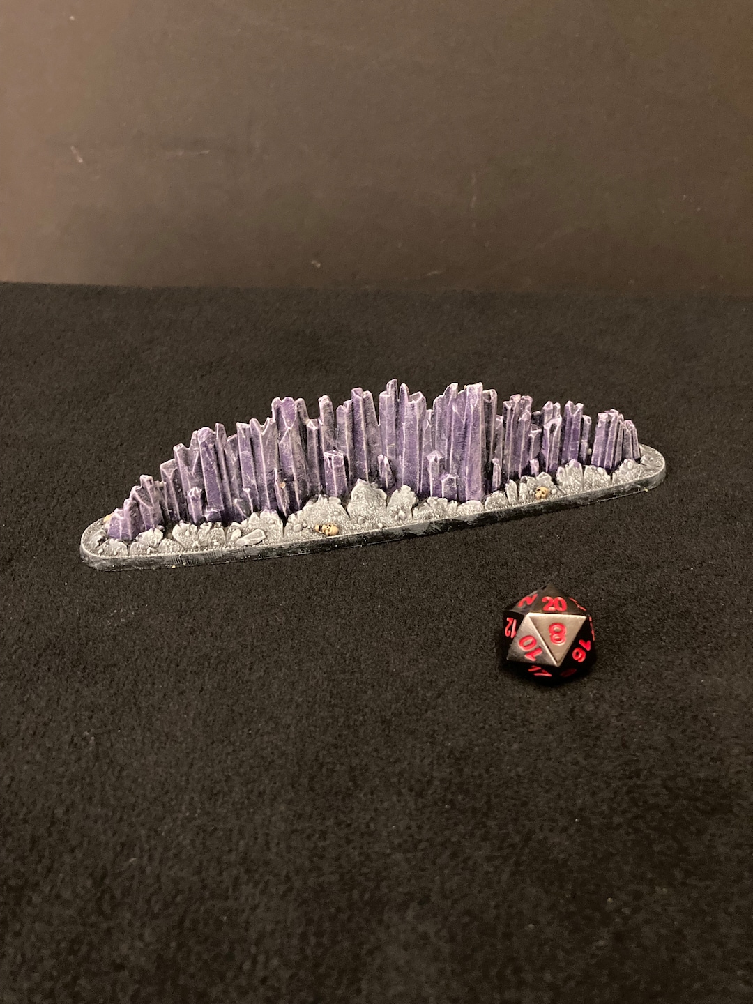 Crystal Wall Spell Effect / Painted 28mm Miniature for Dungeons and ...