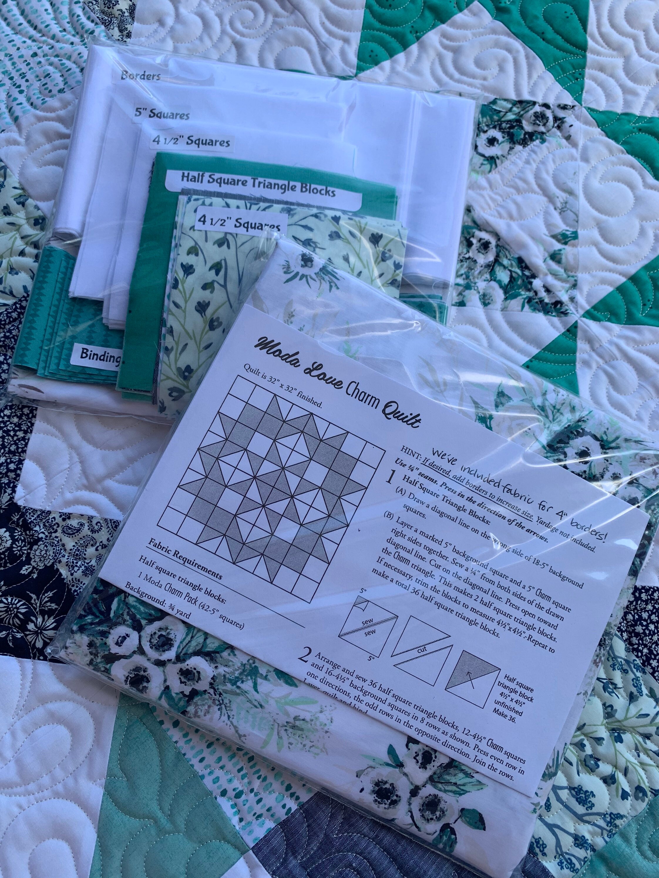 Pre-cut Ready to Sew Quilt Kit - Baby Quilt Kit - Etsy