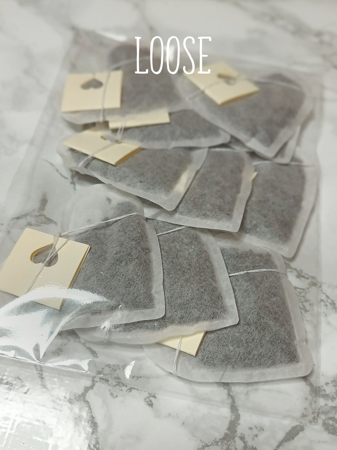 Heart Shaped Tea Bags, Handmade, Eco-friendly, Biodegradable Wedding ...