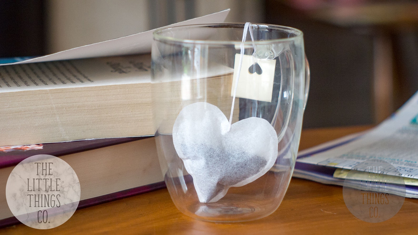 Heart Shaped Tea Bags, Handmade, Eco-friendly, Biodegradable Wedding ...