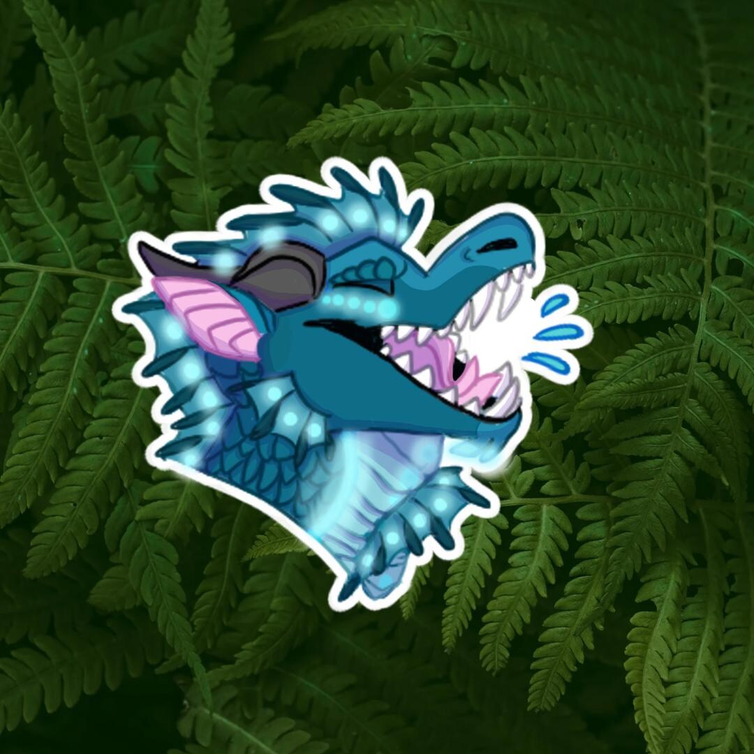Seawing, Sea Dragon, Elemental Dragon, Wof, Wings of Fire, Paper ...