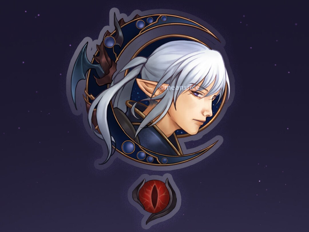 Estinien Epoxy Charm/keychain | FFXIV Endwalker - Etsy