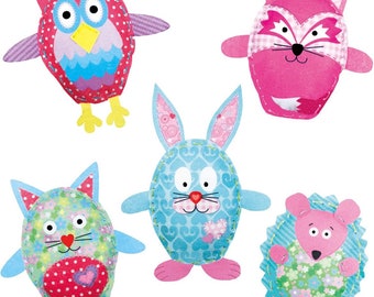 Felt Friends Hand Sewing Kit - Etsy