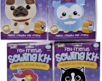 Felt Friends Hand Sewing Kit - Etsy