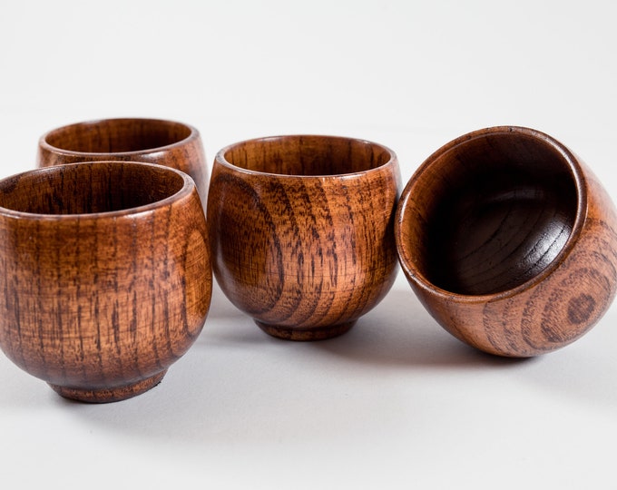 Olive Wood, Cup - Etsy