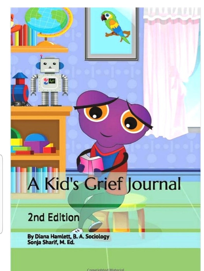 A Kid's Grief Journal/grief Journal/children's' Journal/children's ...