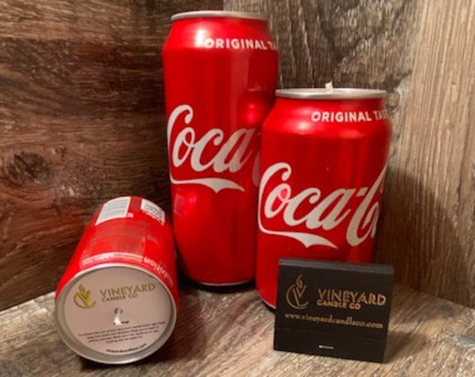 Cola Candle, Christmas Gift, Cola Candle, Coke Collector, Cola Scented ...