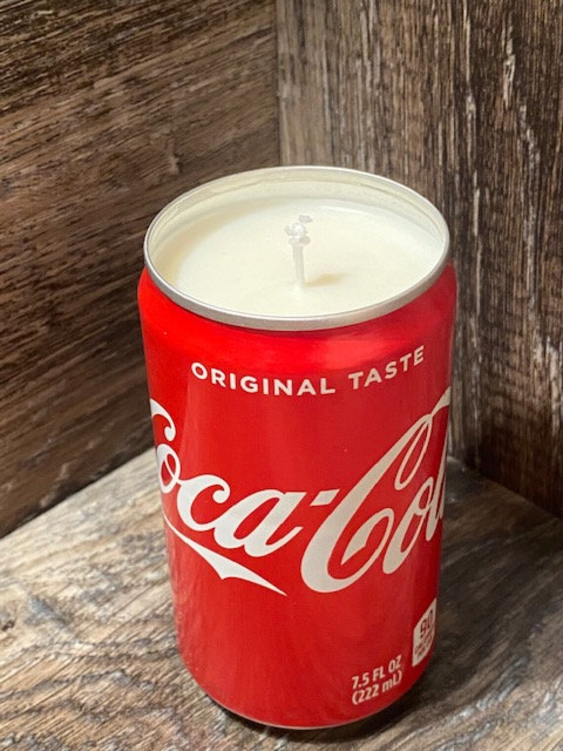 Coke Soy Candle Hand Poured Coca Cola Soda Can Candle | Etsy