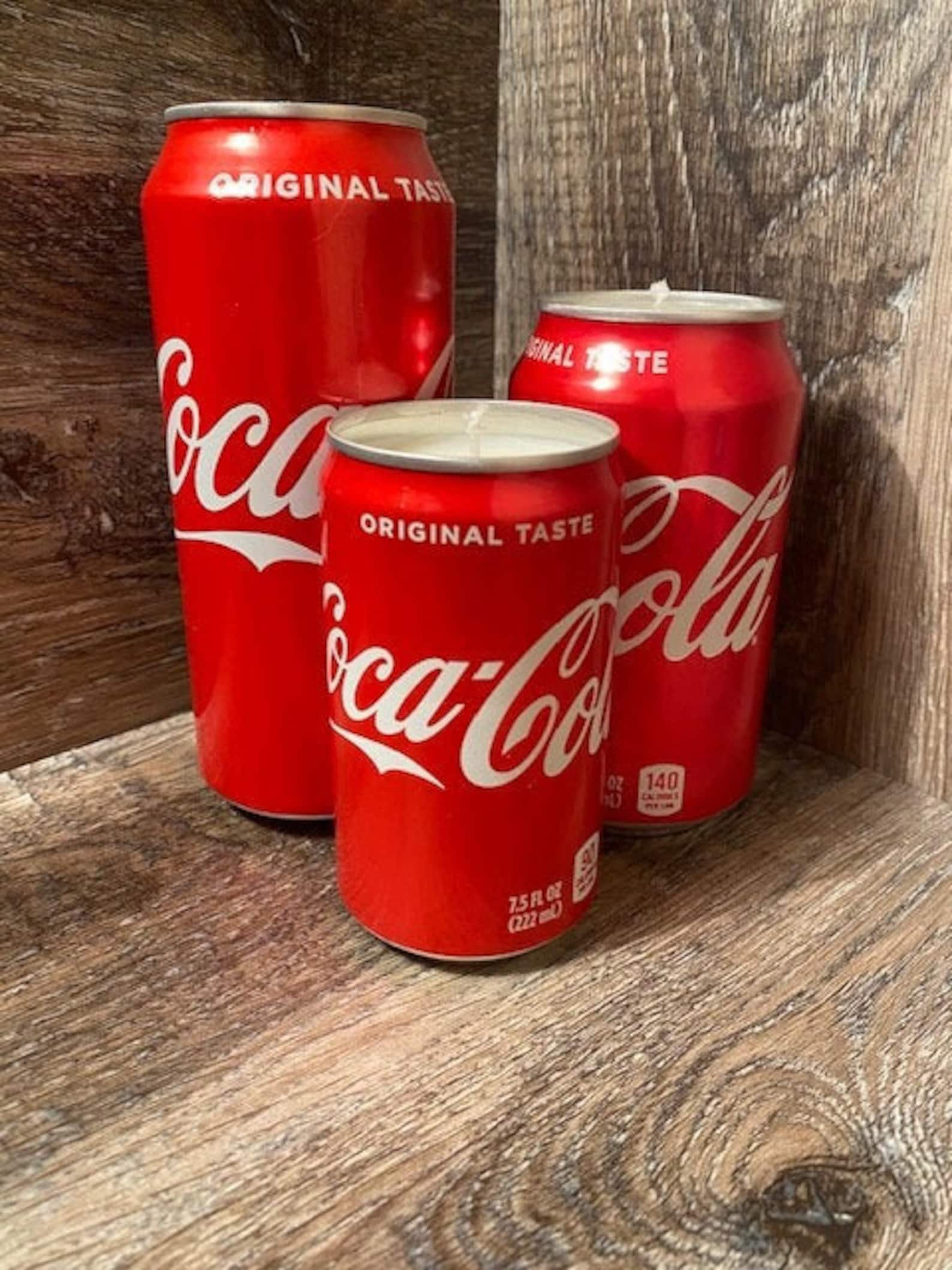 Coke Soy Candle Hand Poured Coca Cola Soda Can Candle | Etsy