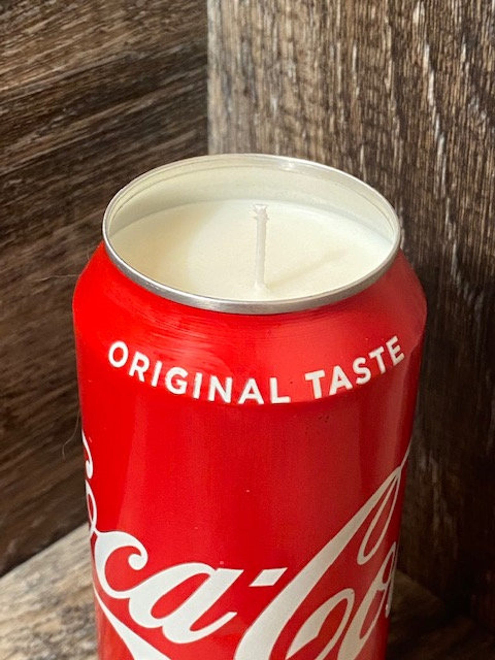 Coke Soy Candle Hand Poured Coca Cola Soda Can Candle | Etsy