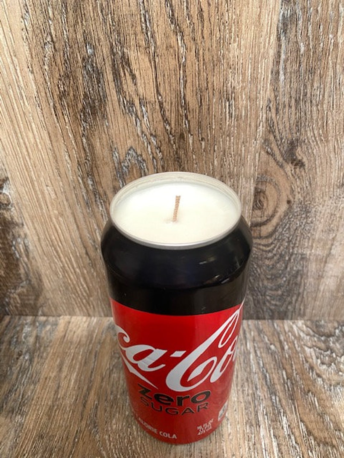 Coke Zero Sugar Soy Wax Candle - Coca Cola Soda Can Candle - Coke ...