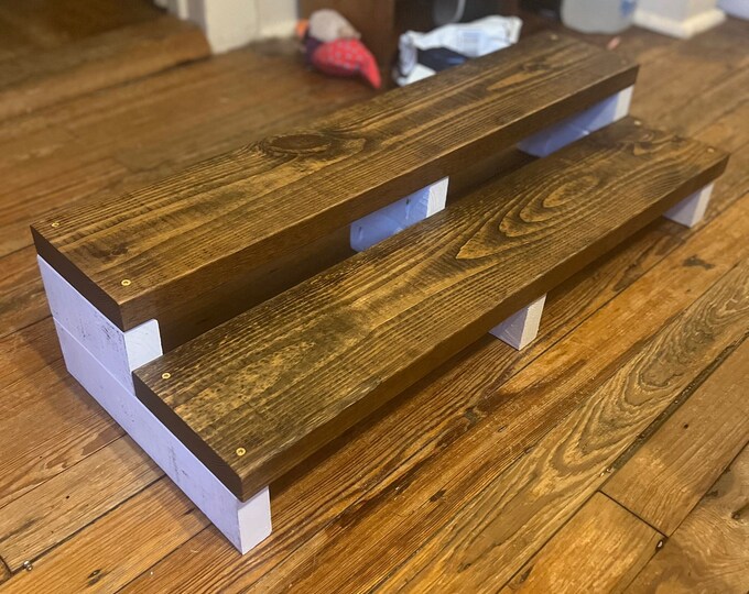 Farmhouse Wooden Step Stool - Etsy