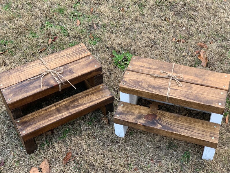 2 Step Step Stool - Etsy