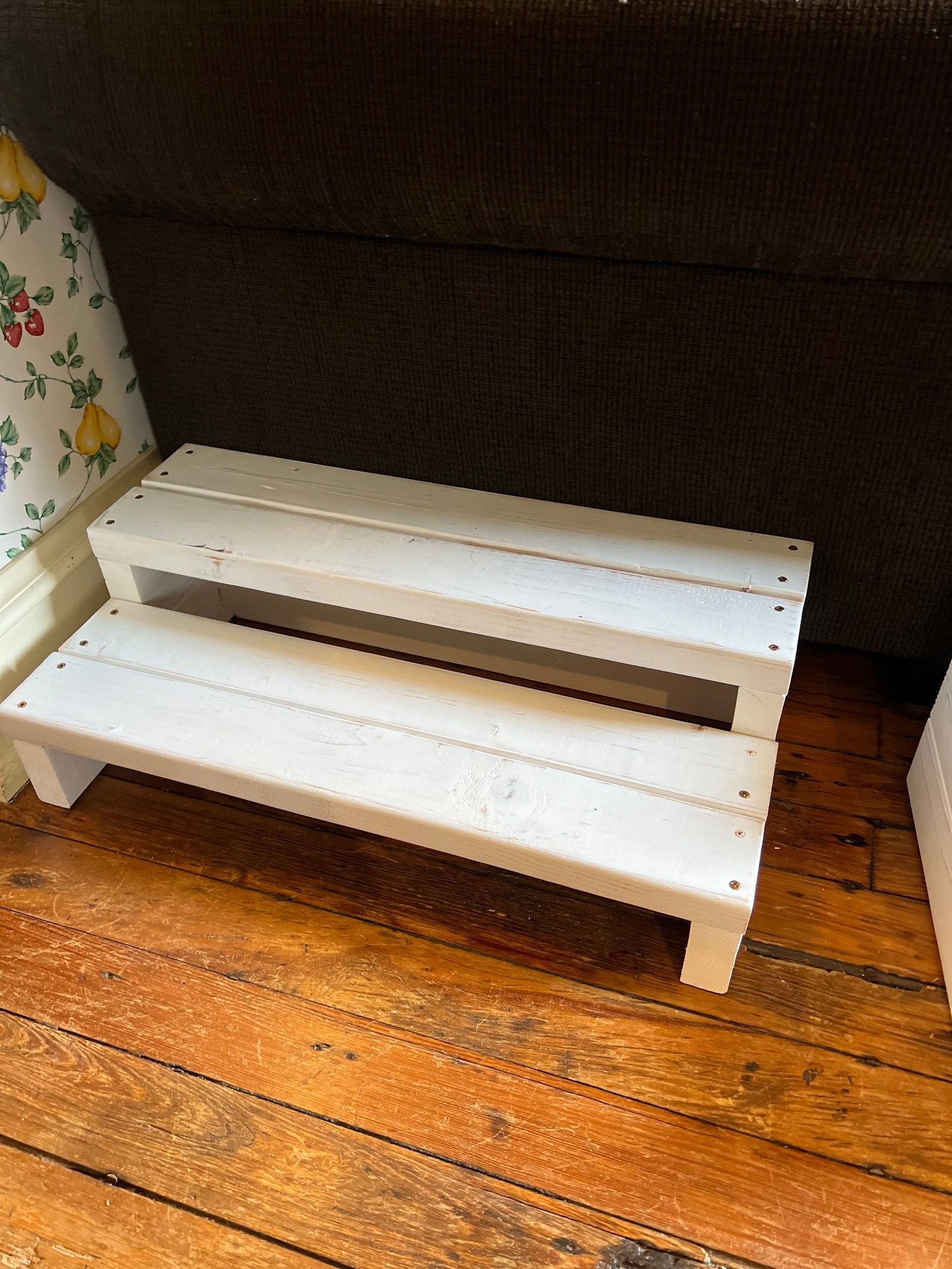 Double/double Farmhouse Step Stool - Etsy