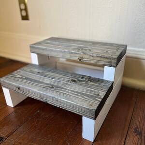 Farmhouse Step Stool 15.5x14x8.5 - Etsy