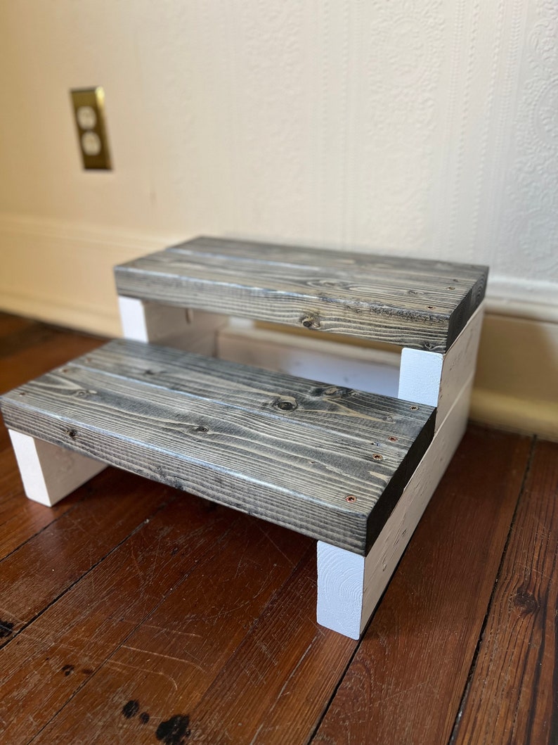 Farmhouse Step Stool 15.5x14x8.5 - Etsy