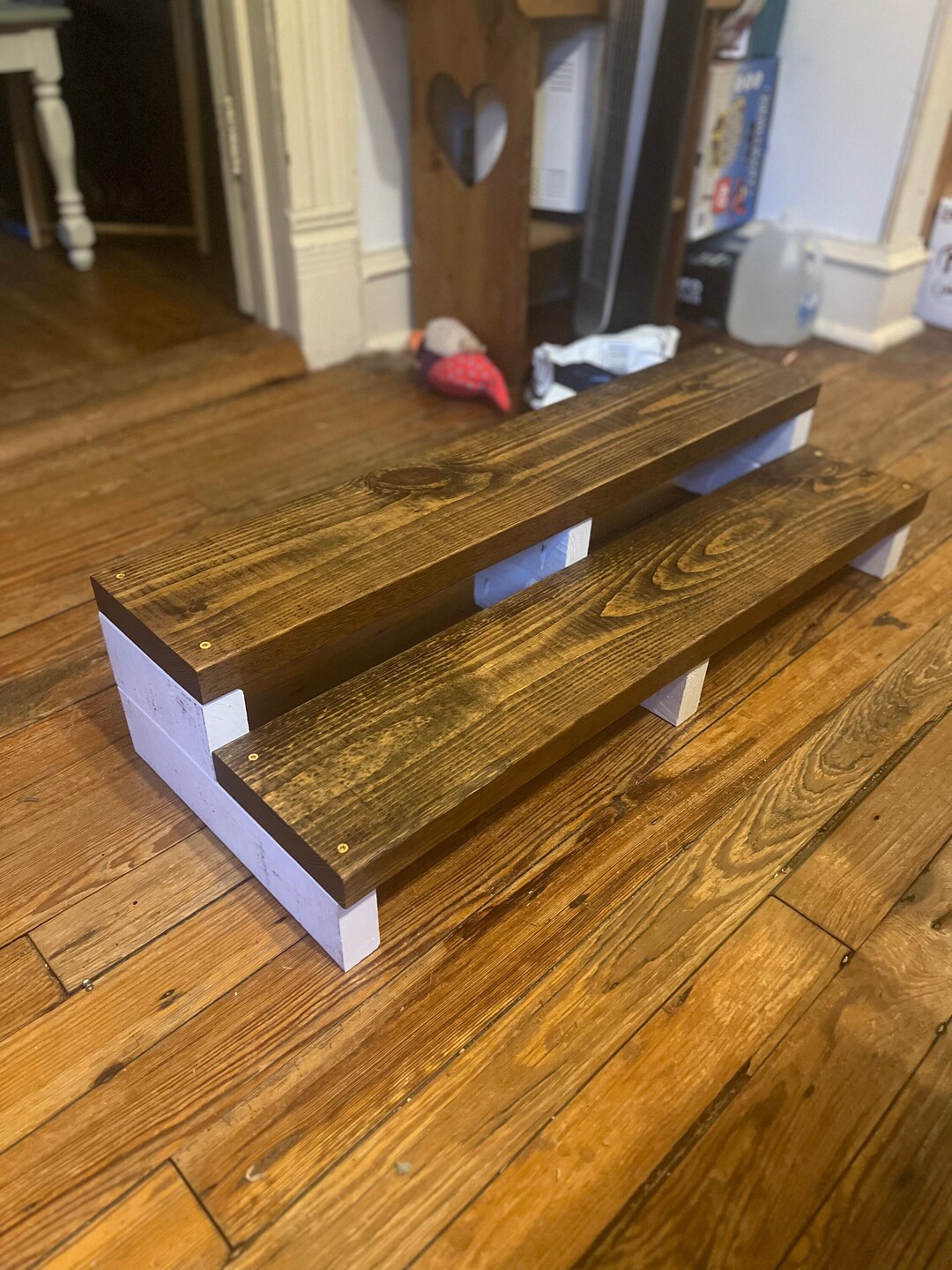 Farmhouse Wooden Step Stool - Etsy