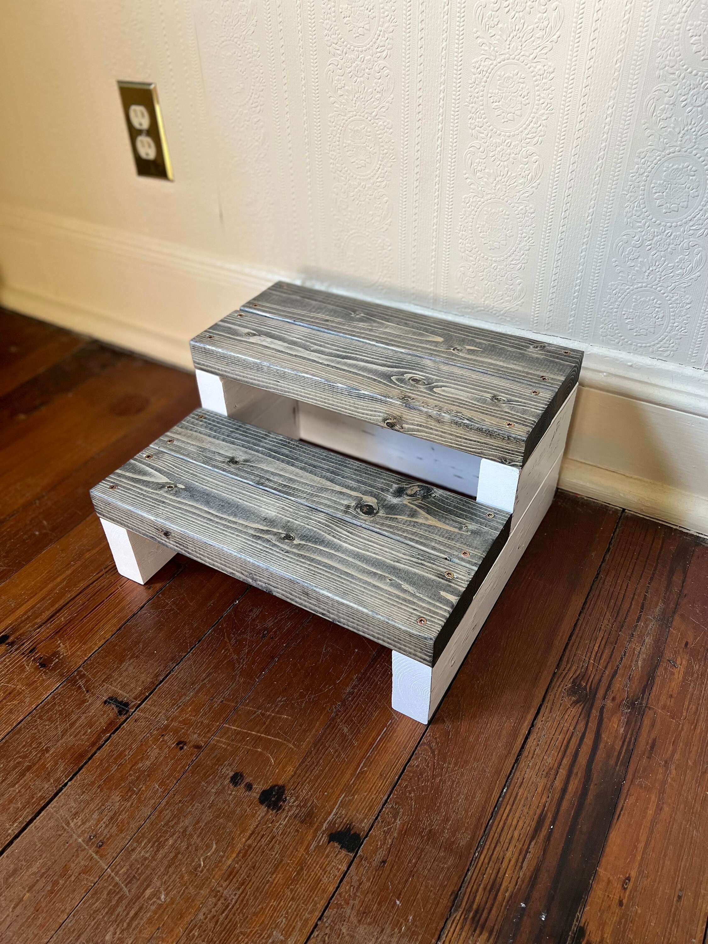 Farmhouse Step Stool 15.5x14x8.5 - Etsy