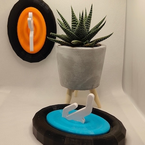 Pair of Portal 3D Light up LED Pop Out Wall Decor / Art / Plates ...