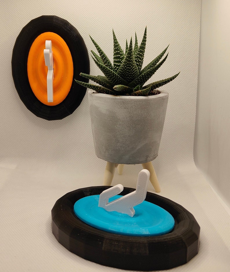 Pair of Portal 3D Light up LED Pop Out Wall Decor / Art / - Etsy UK