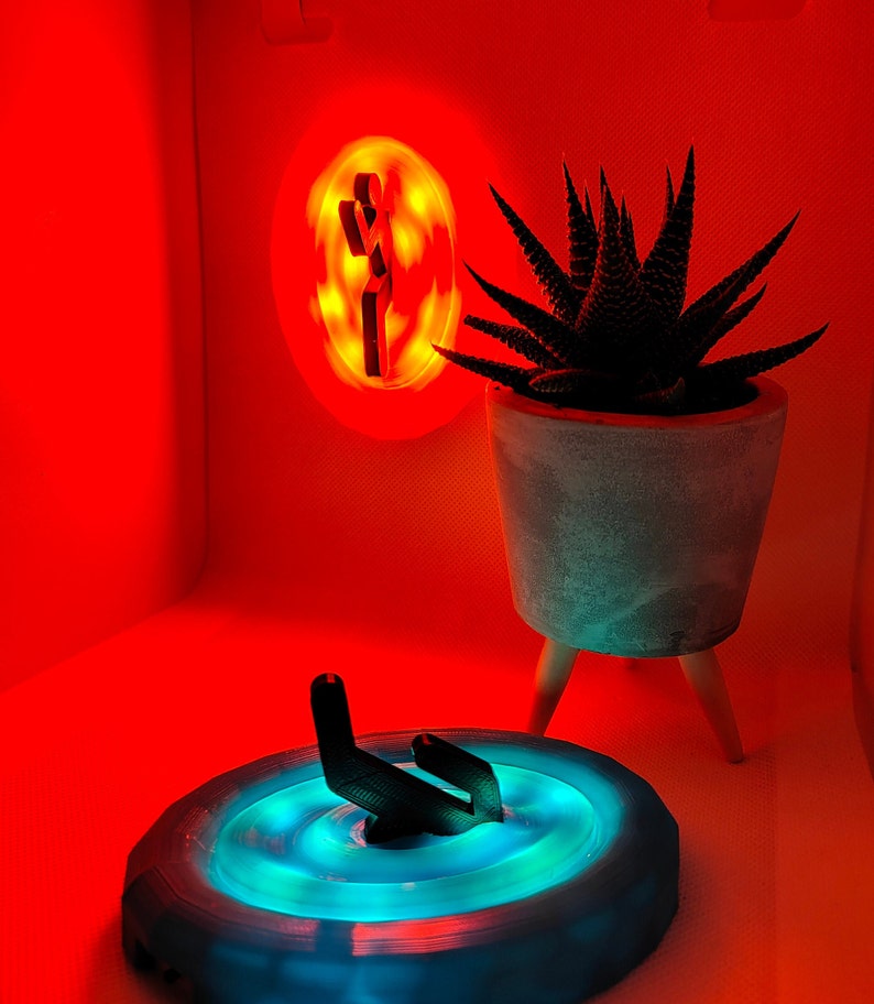 Pair of Portal 3D Light up LED Pop Out Wall Decor / Art / | Etsy UK