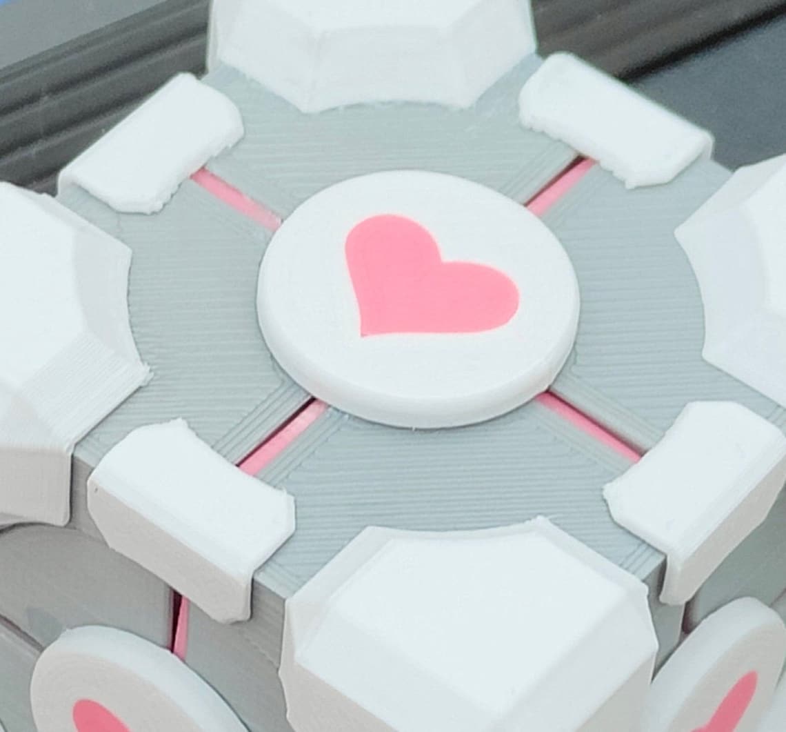 Portal Companion Cube Gift Box Ring Box Decor Gaming Prop - Etsy