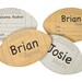 Football Baby Birth Announcement Sign: Engraved Name & Stats Photo Prop ...