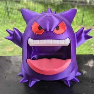 Gengar 3d Printed Pen Holder - Pokemon - Metallic Shine - Etsy