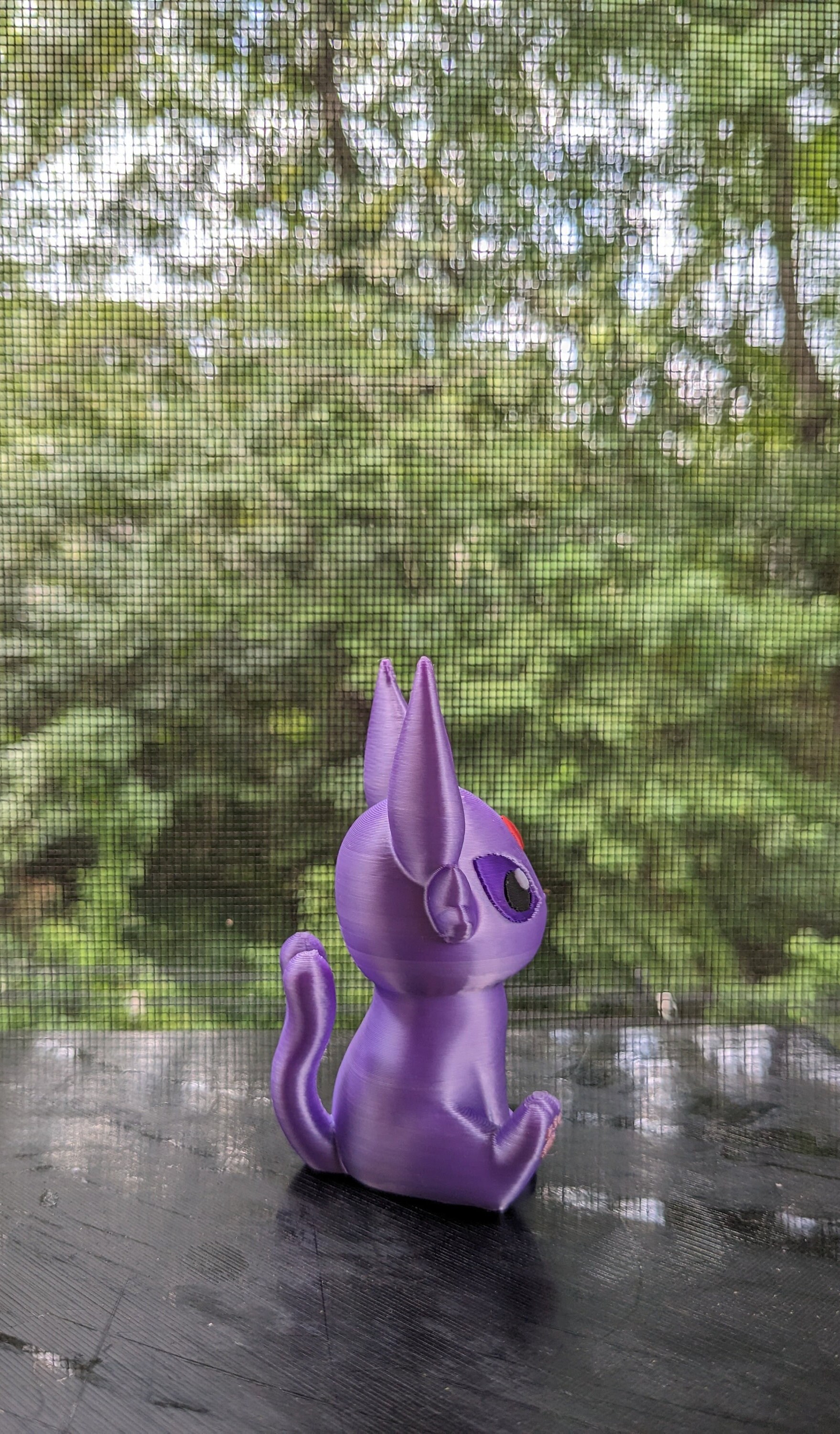 Espeon 3d Printed Colored 3 Inches Tall Pokemon - Etsy
