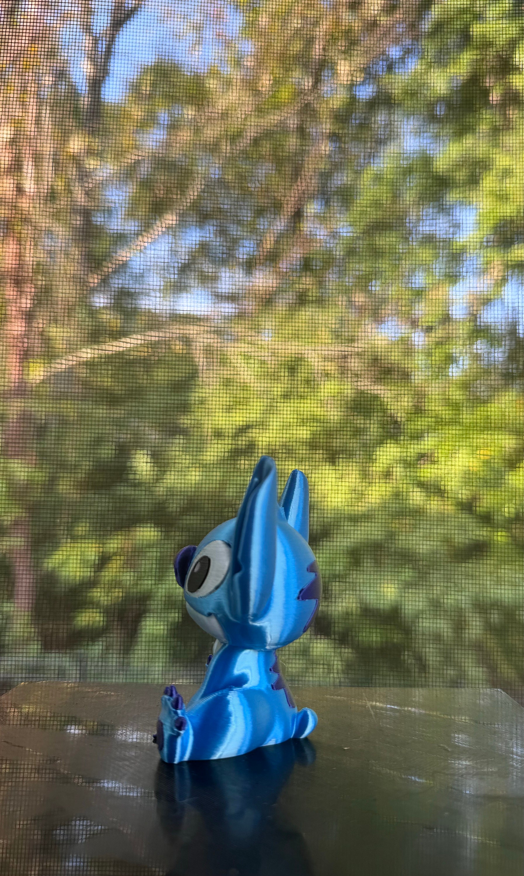 Stitch 3d Print COLORED 3 Inches Tall - Lilo and Stitch - Metallic ...