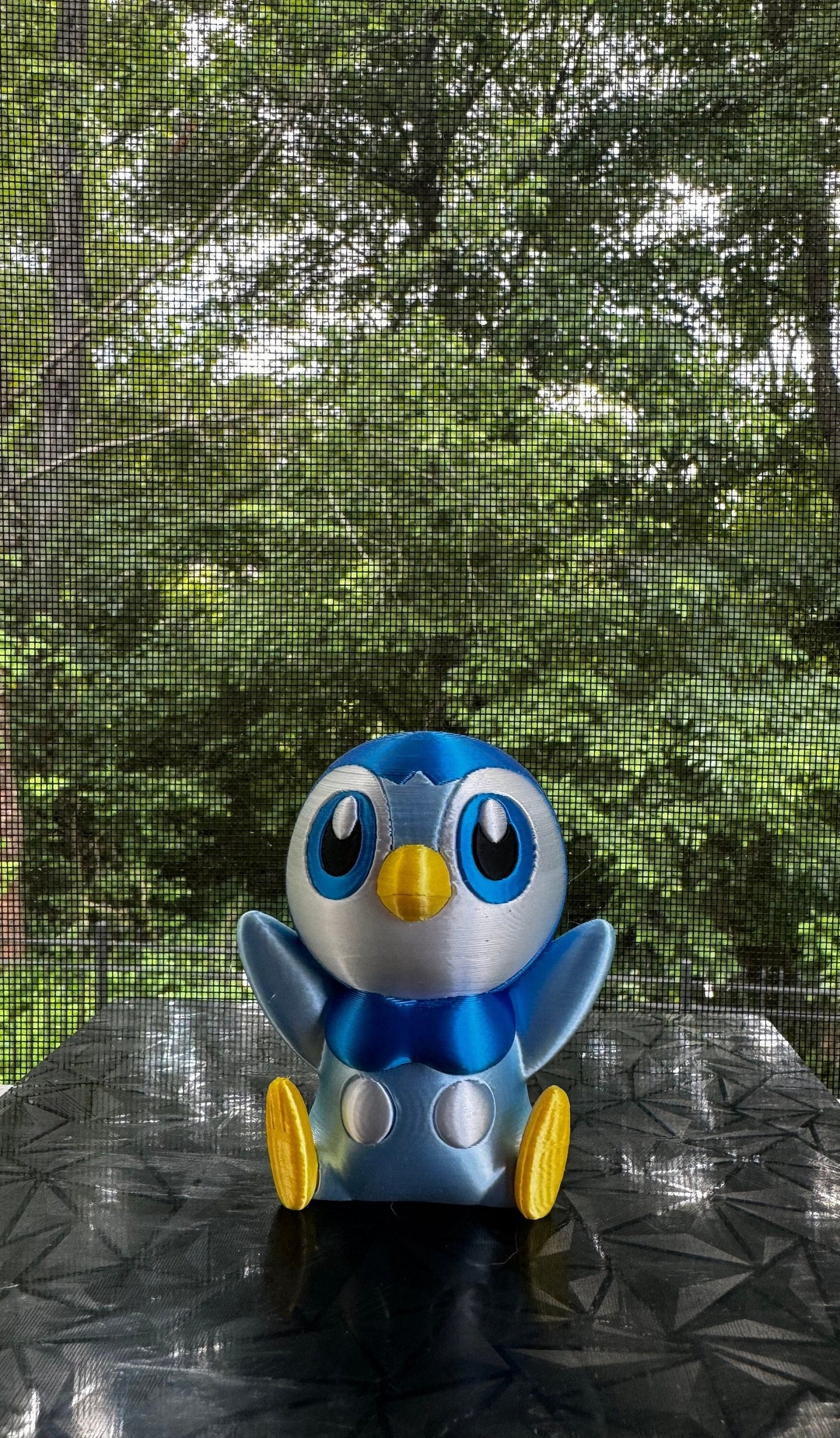 Piplup 3d Print COLORED 3 Inches Tall - Pokemon - Metallic Shine - Etsy