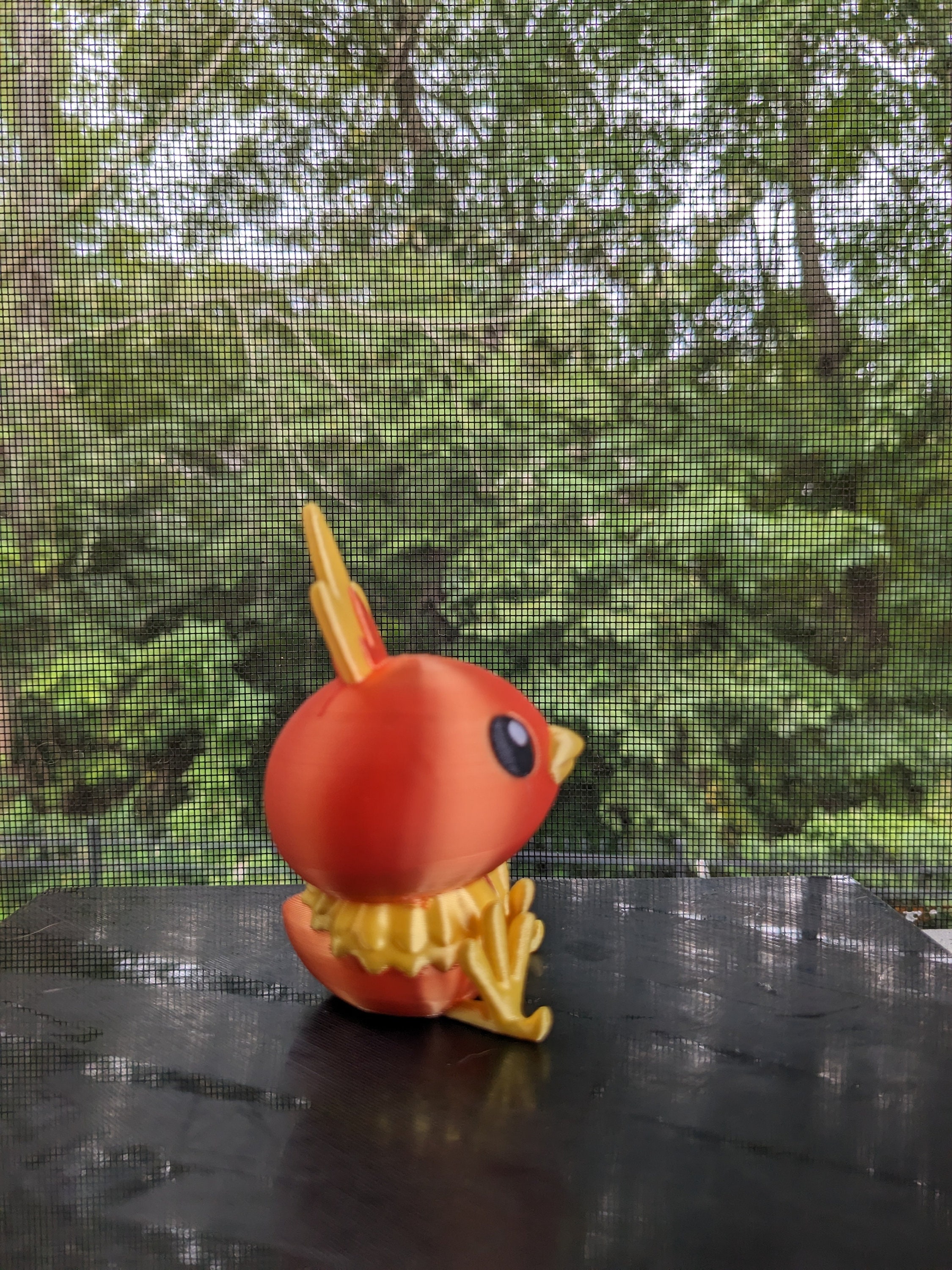 Torchic 3d Printed COLORED 3 Inches Pokemon Shiny Torchic - Etsy