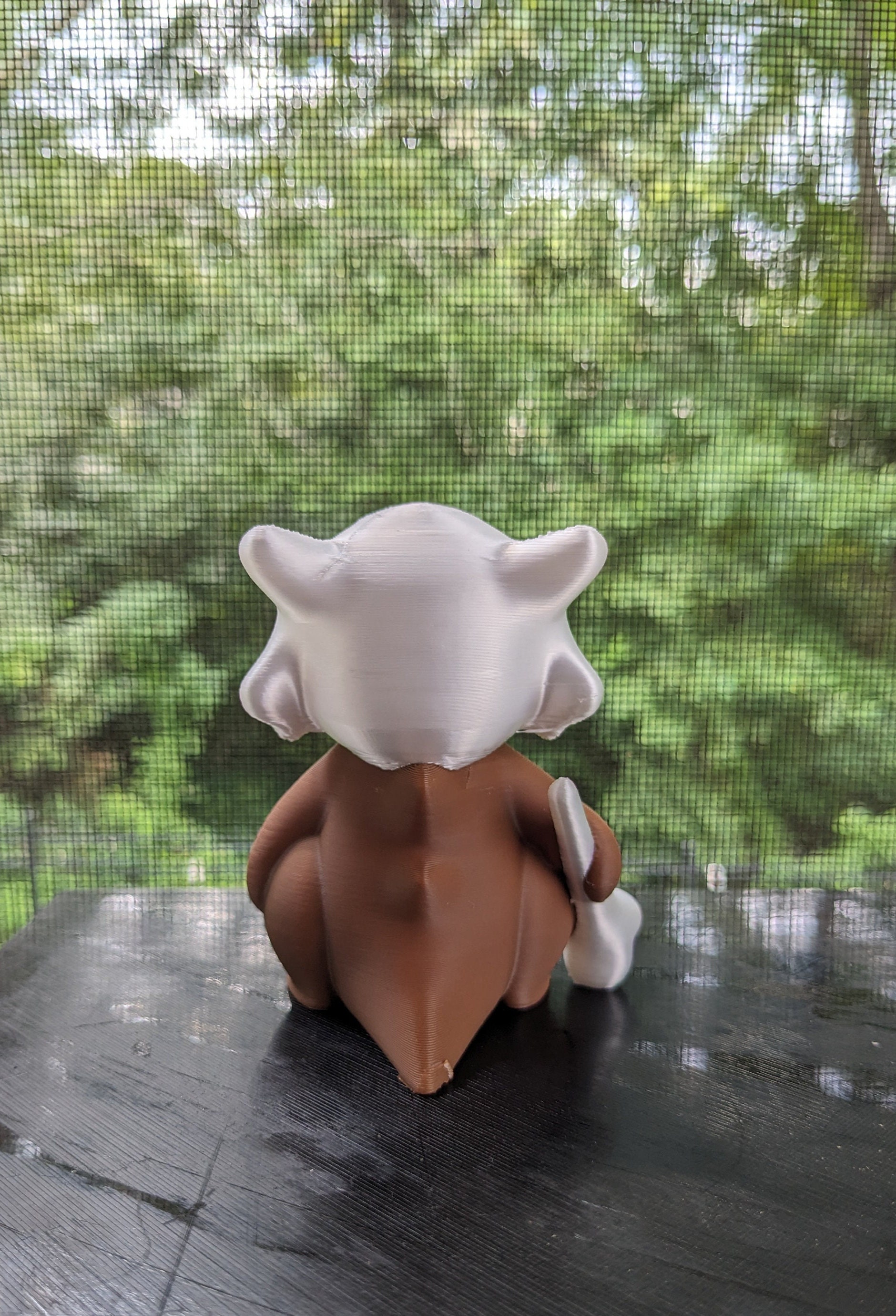 Cubone 3D Print COLORED 3 Inches Tall Pokemon Metallic Shine - Etsy