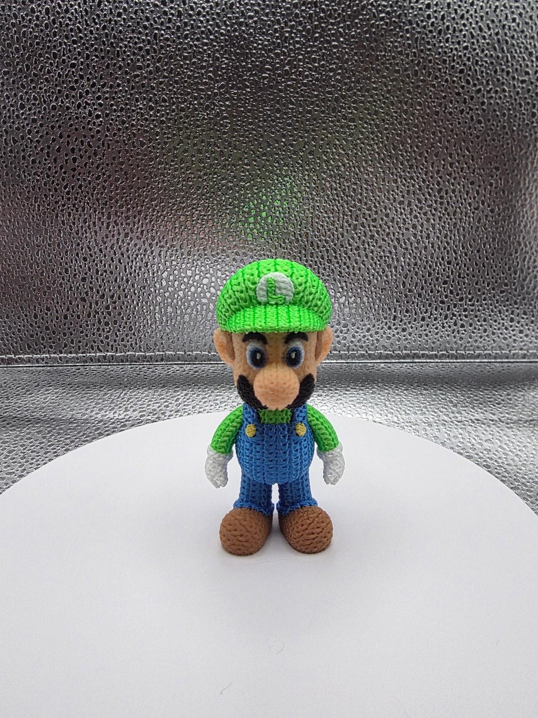 Luigi Knitted Style 3D Print - Etsy