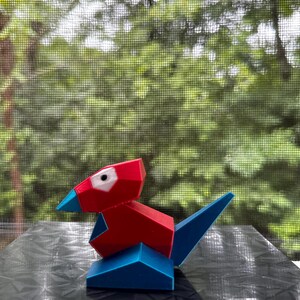 Porygon 3d Print COLORED 3 Inches Tall - Pokemon - Metallic Shine - Etsy