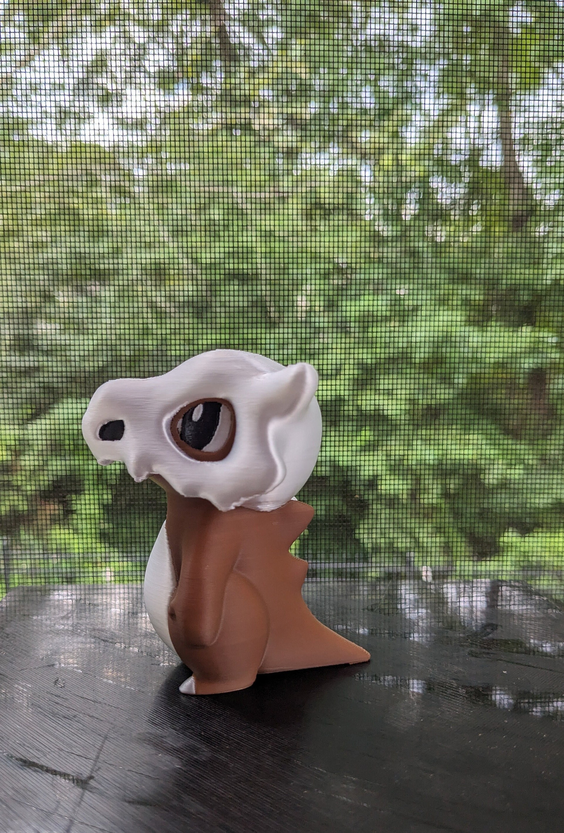 Cubone 3D Print COLORED 3 Inches Tall Pokemon Metallic Shine - Etsy