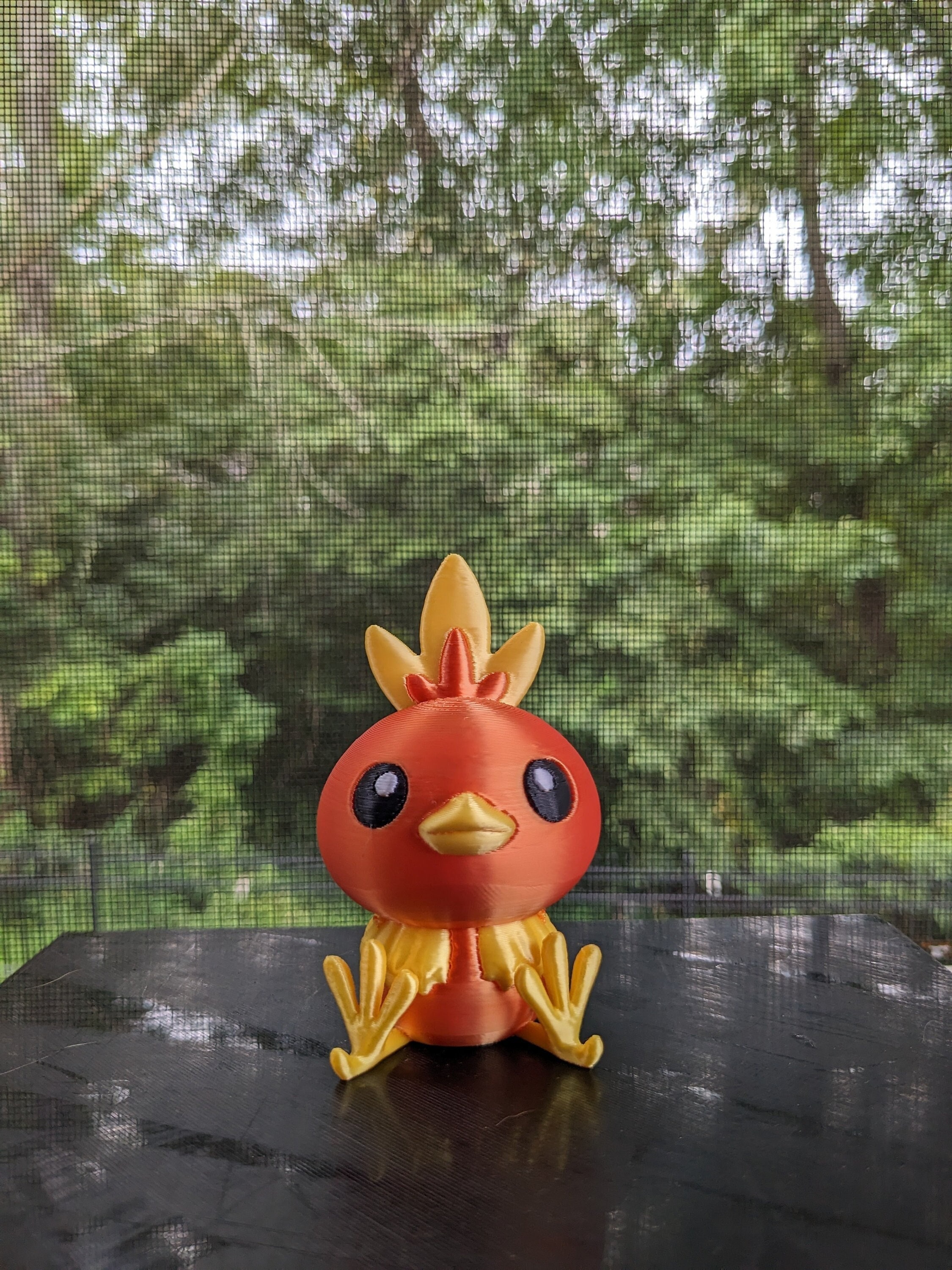 Torchic 3d Printed COLORED 3 Inches Pokemon Shiny Torchic - Etsy