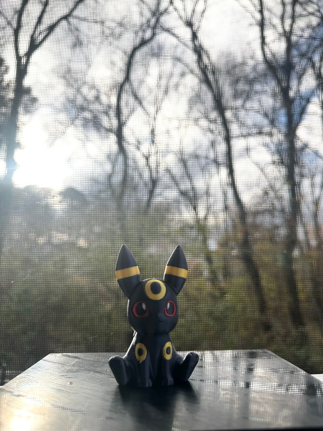 Umbreon 3d Print COLORED 3 Inches Tall Pokemon - Etsy