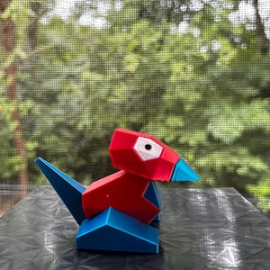 Porygon 3d Print COLORED 3 Inches Tall - Pokemon - Metallic Shine - Etsy