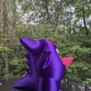 Gengar 3d Printed Pen Holder - Pokemon - Metallic Shine - Etsy