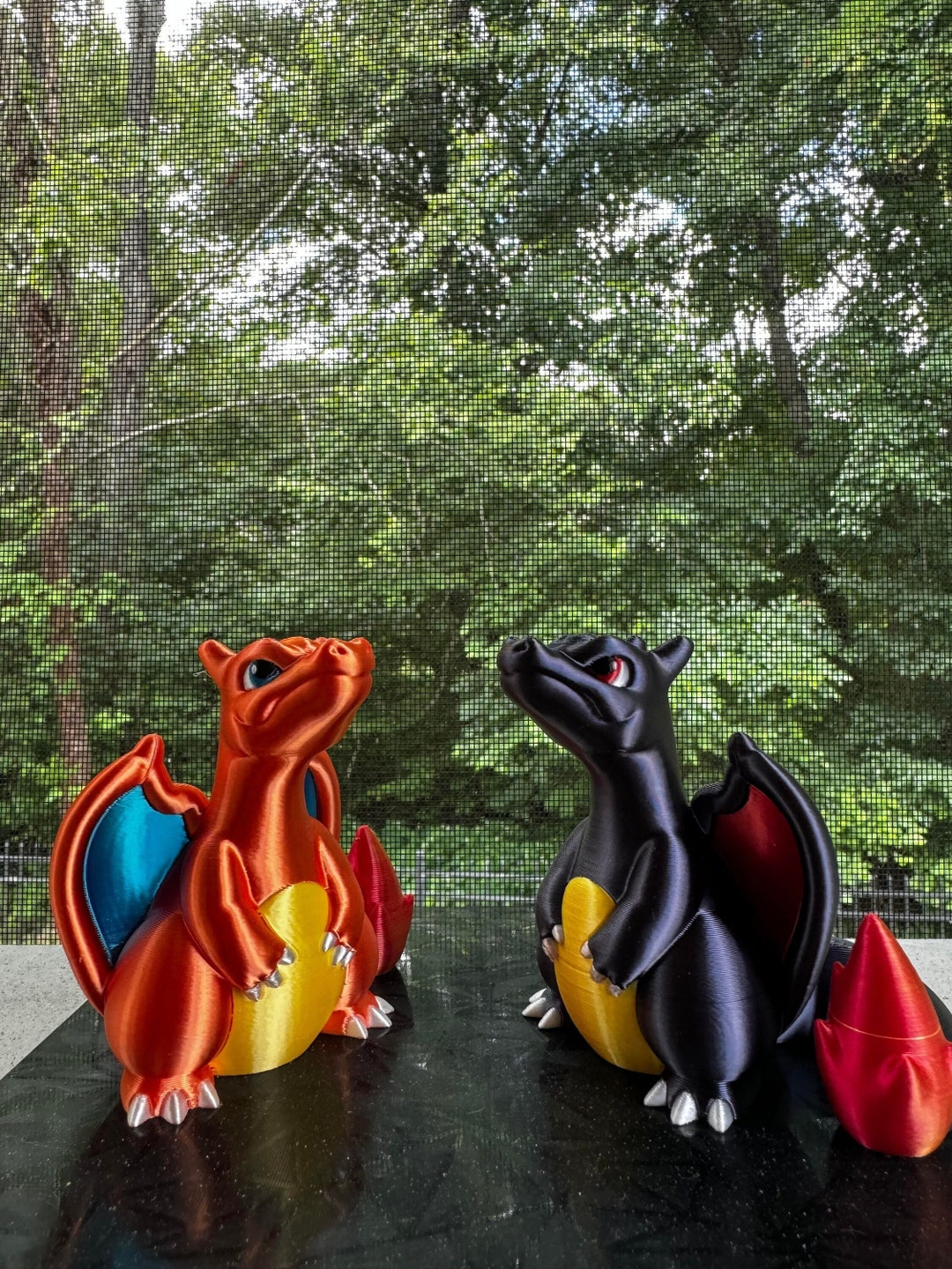 Charizard 3d Print COLORED 3 Inches Tall - Pokemon - Metallic Shine - Etsy