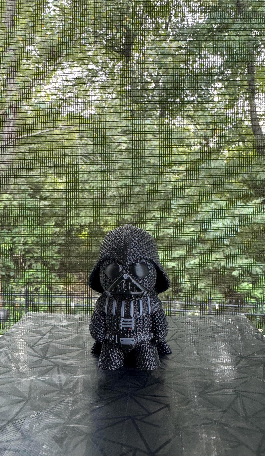 Darth Vader Crochet Styled 3d Print COLORED 3 Inches Tall - Star Wars ...