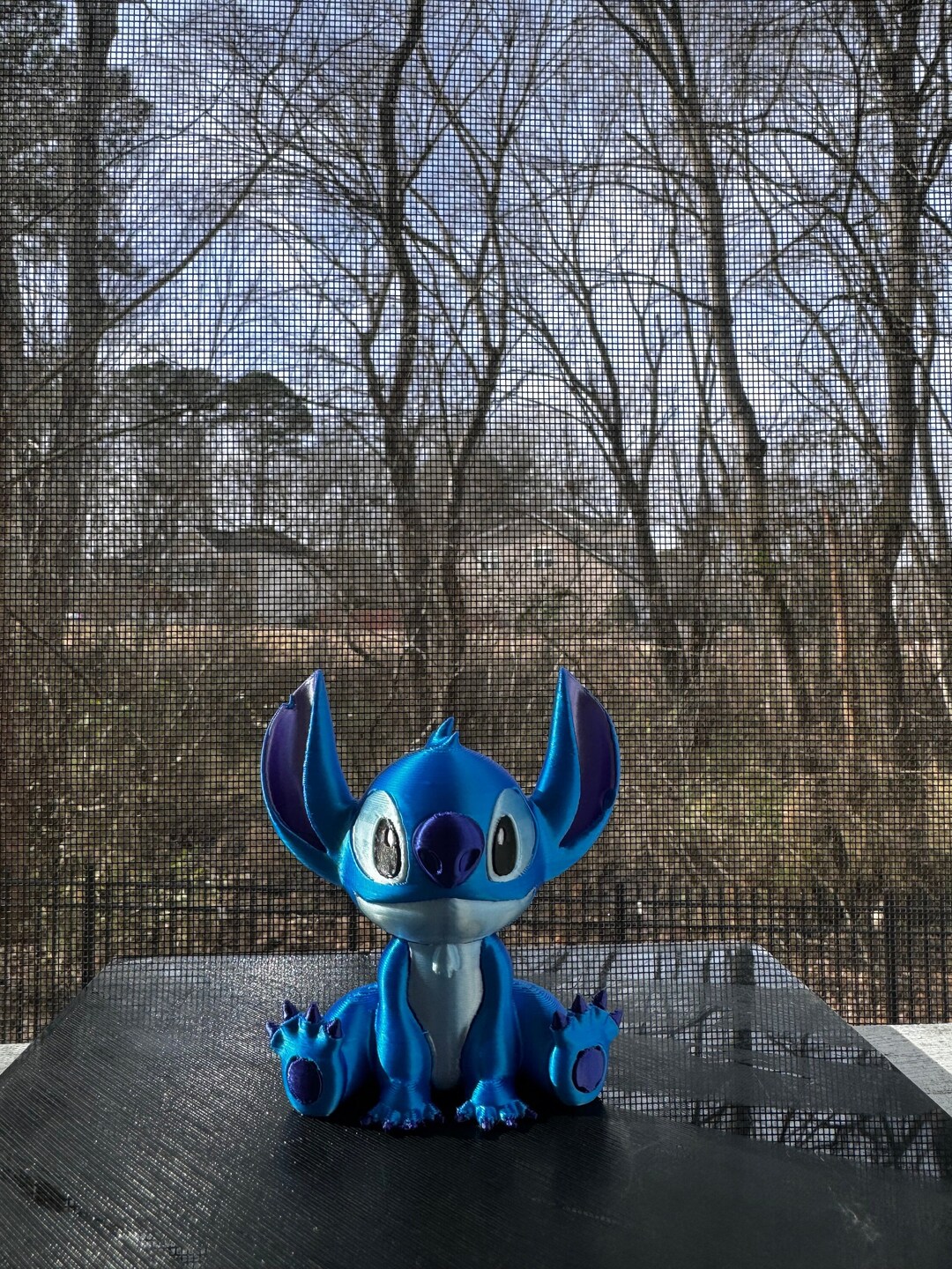 Stitch 3d Print COLORED 3 Inches Tall - Lilo and Stitch - Metallic ...