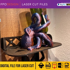 Estante De Vino Archivos Corte Laser Soporte De Botella De Vino Estante De Vino De Pared 3 ...