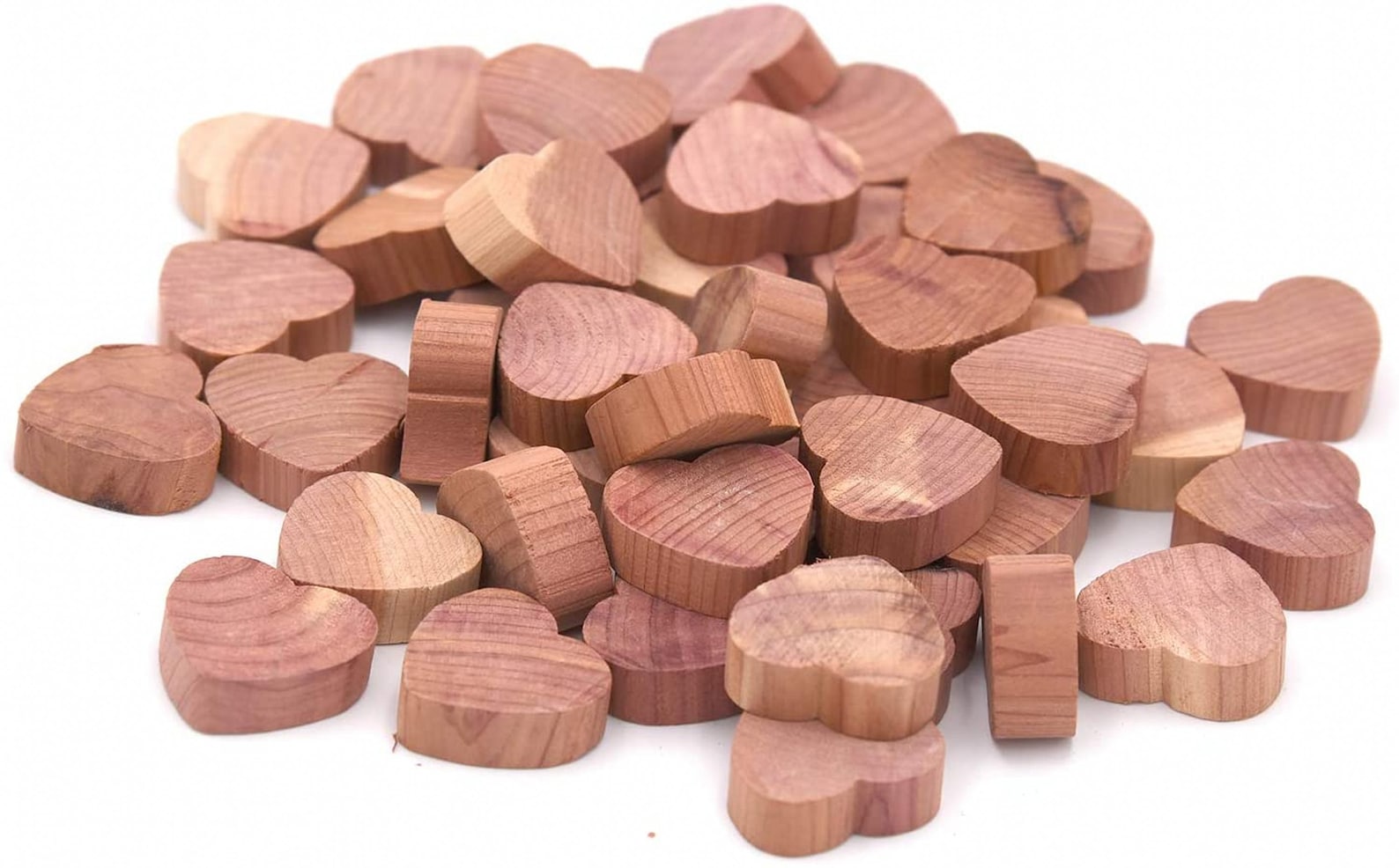 Small Aromatic Eastern Red Cedar Hearts Wood Blocks Natural - Etsy