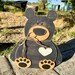 Rustic Bear Shelf Decor, Large, Handcrafted, Wood, Country Shelf Sitter ...